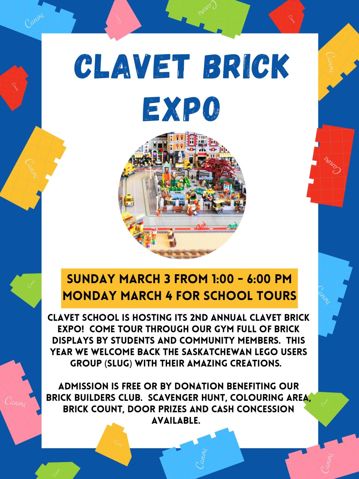 Clavet Show - Saskatchewan Lego Users Group